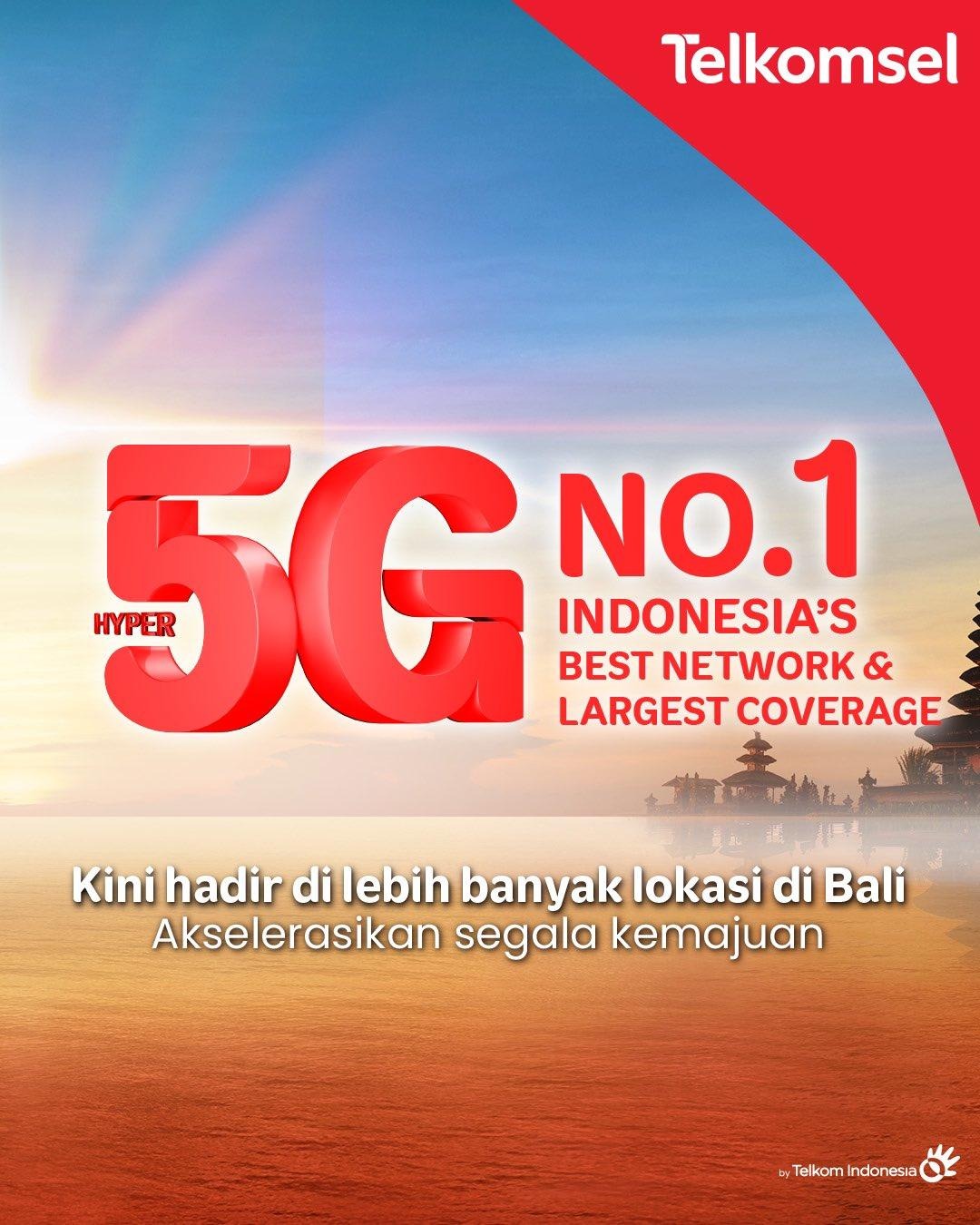 Layanan 5G Telkomsel di Bali Bebas Hambatan - BonariNews