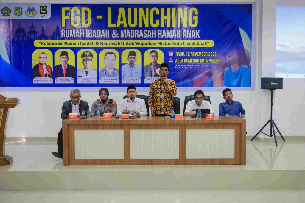 Pemko Medan Apresiasi GPI: Rumah Ibadah & Madrasah Ramah Anak ...